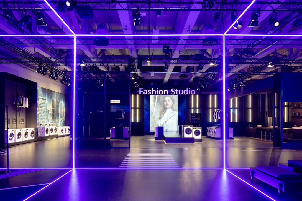 Siemens Messestand IFA 2018, Berlin – metron eging GmbH